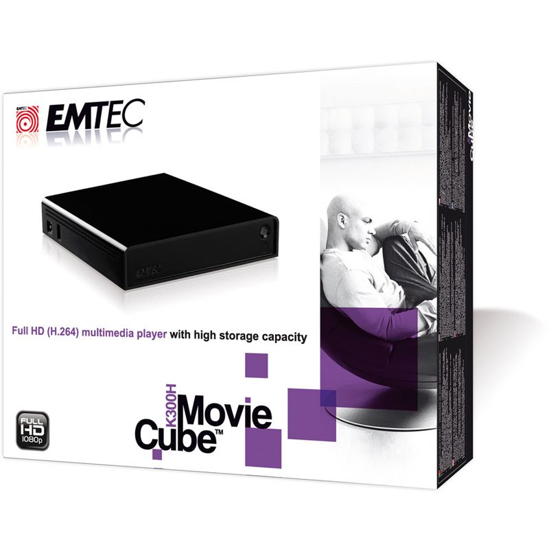 EMTEC Movie Cube K300H 2000 GB - Medien Abspieler | Mindfactory.de