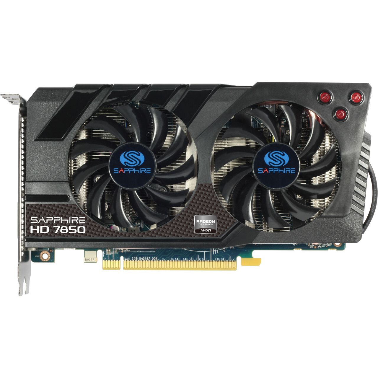 2048MB Sapphire Radeon HD 7850 OC Aktiv PCIe 3.0 x16 1xDVI/1xHDMI ...