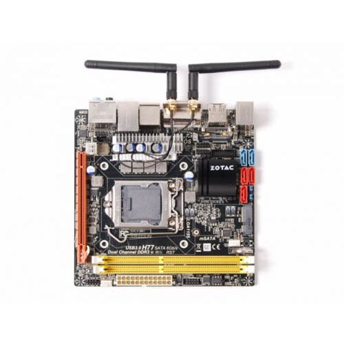 ZOTAC H77-ITX WiFi A Series Intel H77 So.1155 Single Channel DDR3 Mini ...