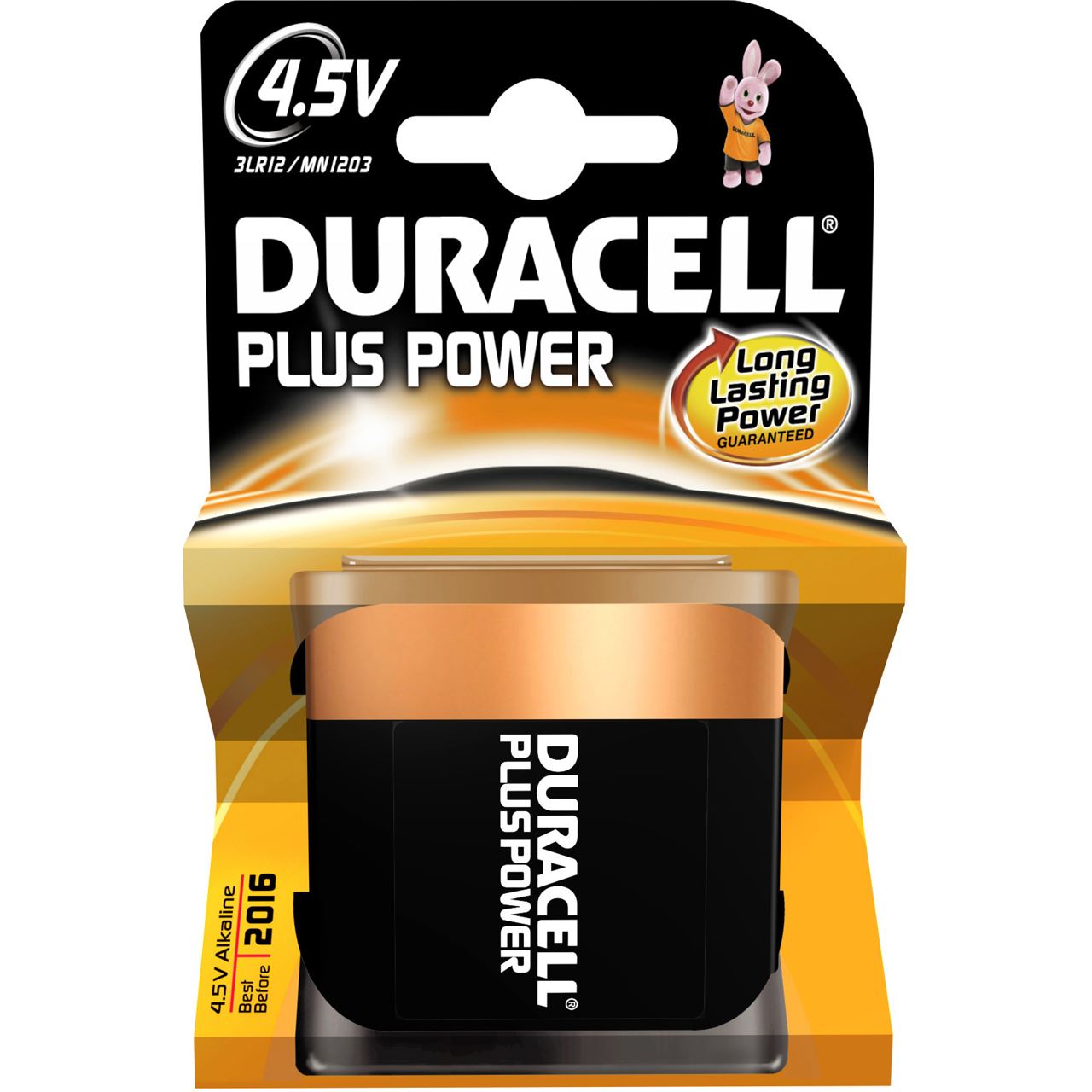 Duracell Plus Power 3LR12 Alkaline Flachbatterie 4.5 V 1er Pack ...