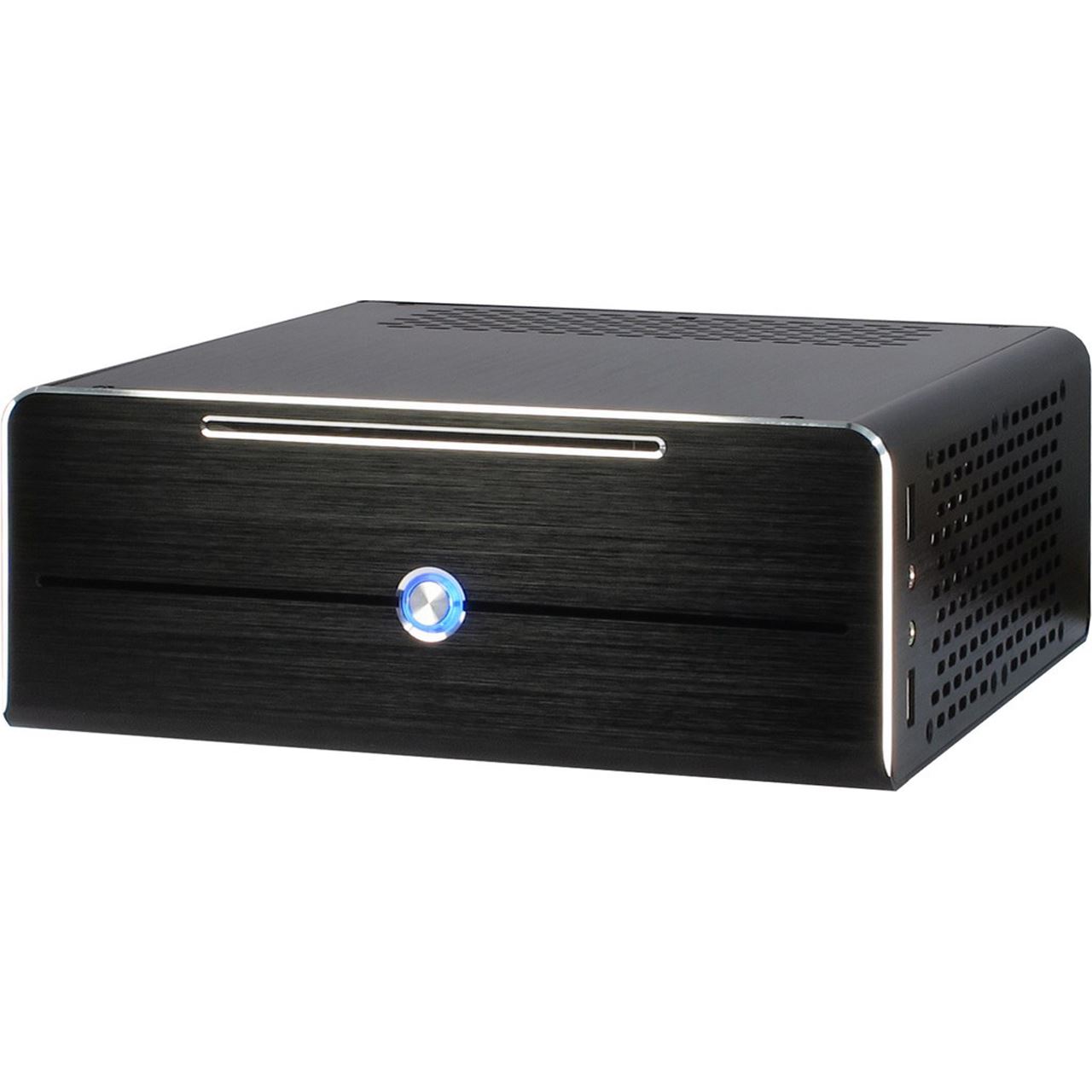 Inter-Tech Mini ITX E-i7 ITX Tower 90 Watt schwarz - ITX Gehäuse ...