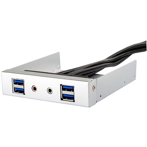 Silverstone silbernes USB 3.0 Front Panel für 3,5" (SST-FP32S-E ...