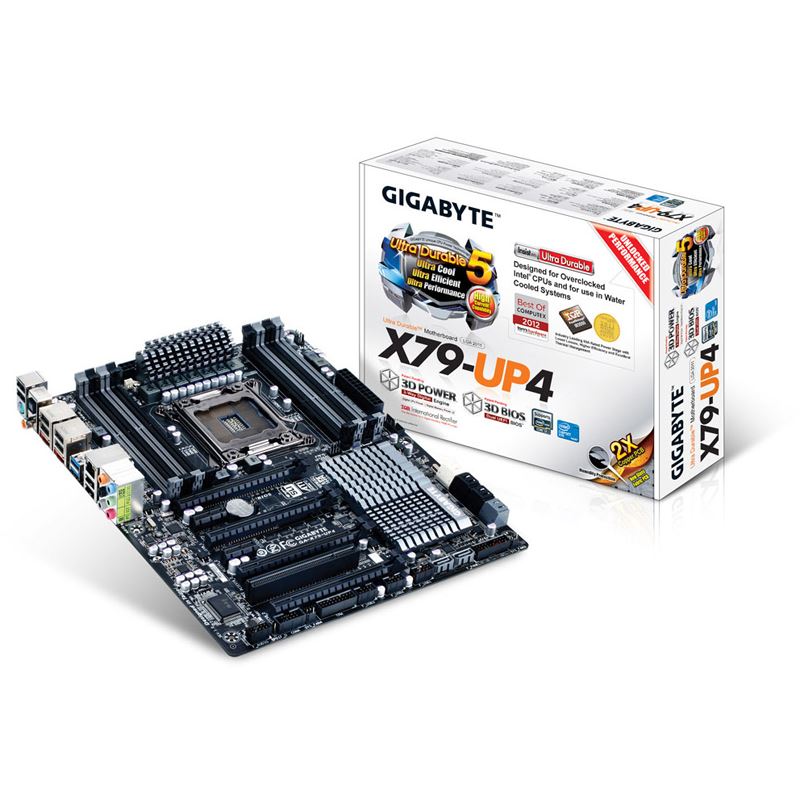 MB Gigabyte GA-X79-UP4 Intel X79 So.2011 Quad Channel DDR3 ATX Retail ...