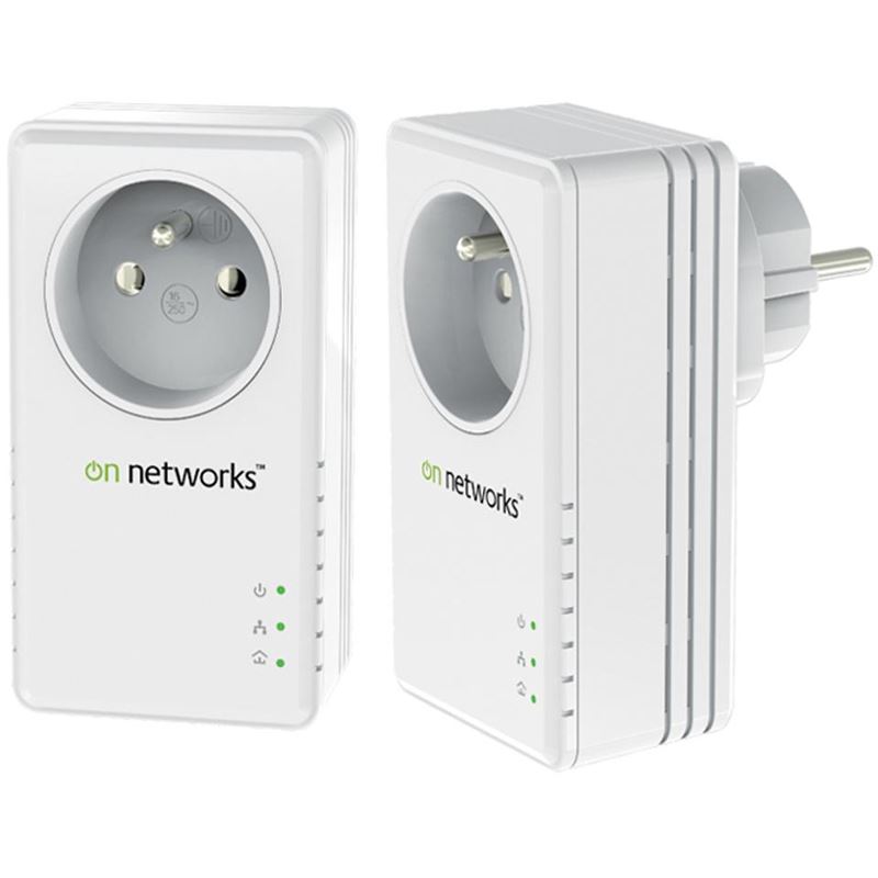 Netgear On Networks Powerline 200 Plus Kit 200 MBit/s 1x LAN 10/100 2er ...