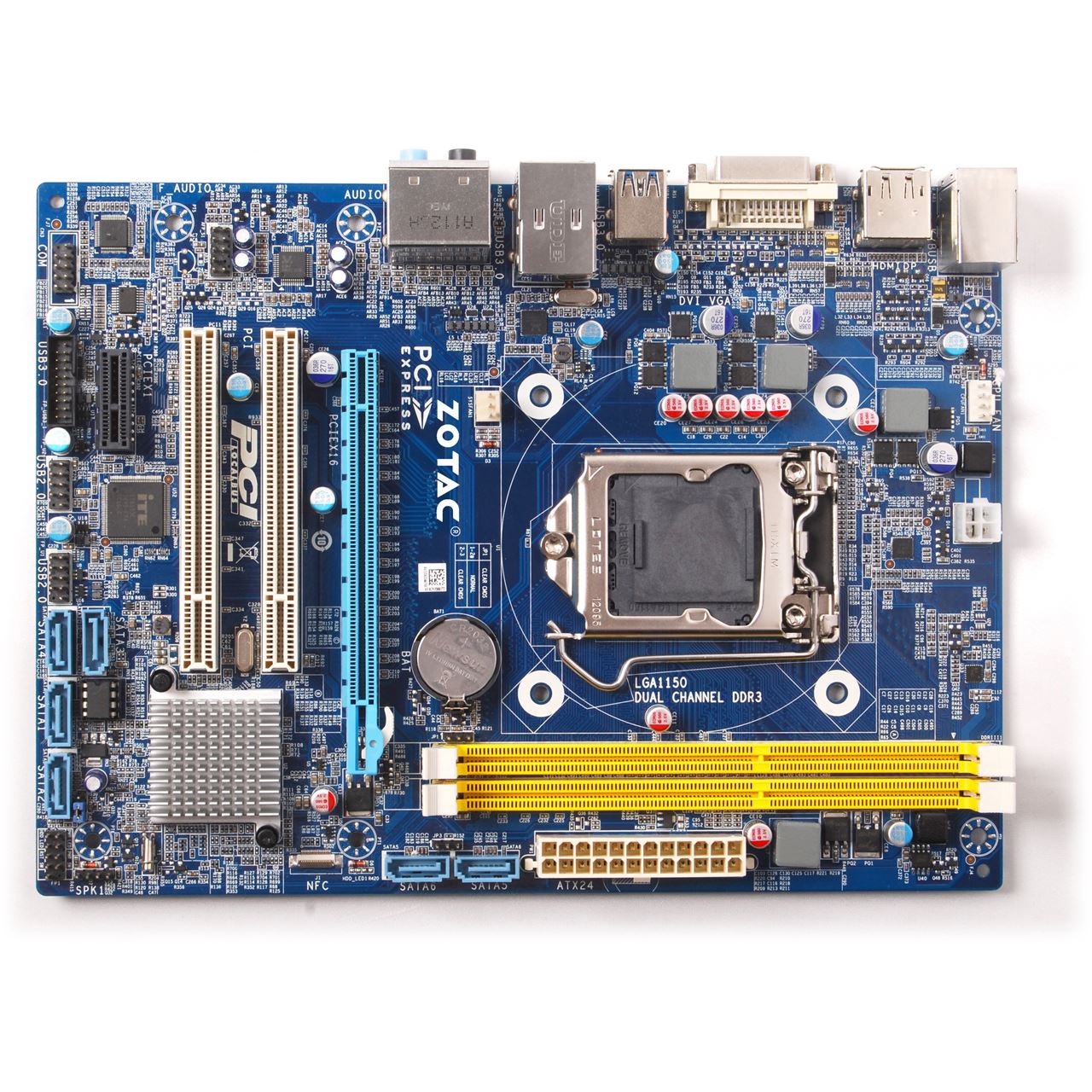 ZOTAC H87MAT-A-E Intel H87 So.1150 Dual Channel DDR3 mATX Retail ...