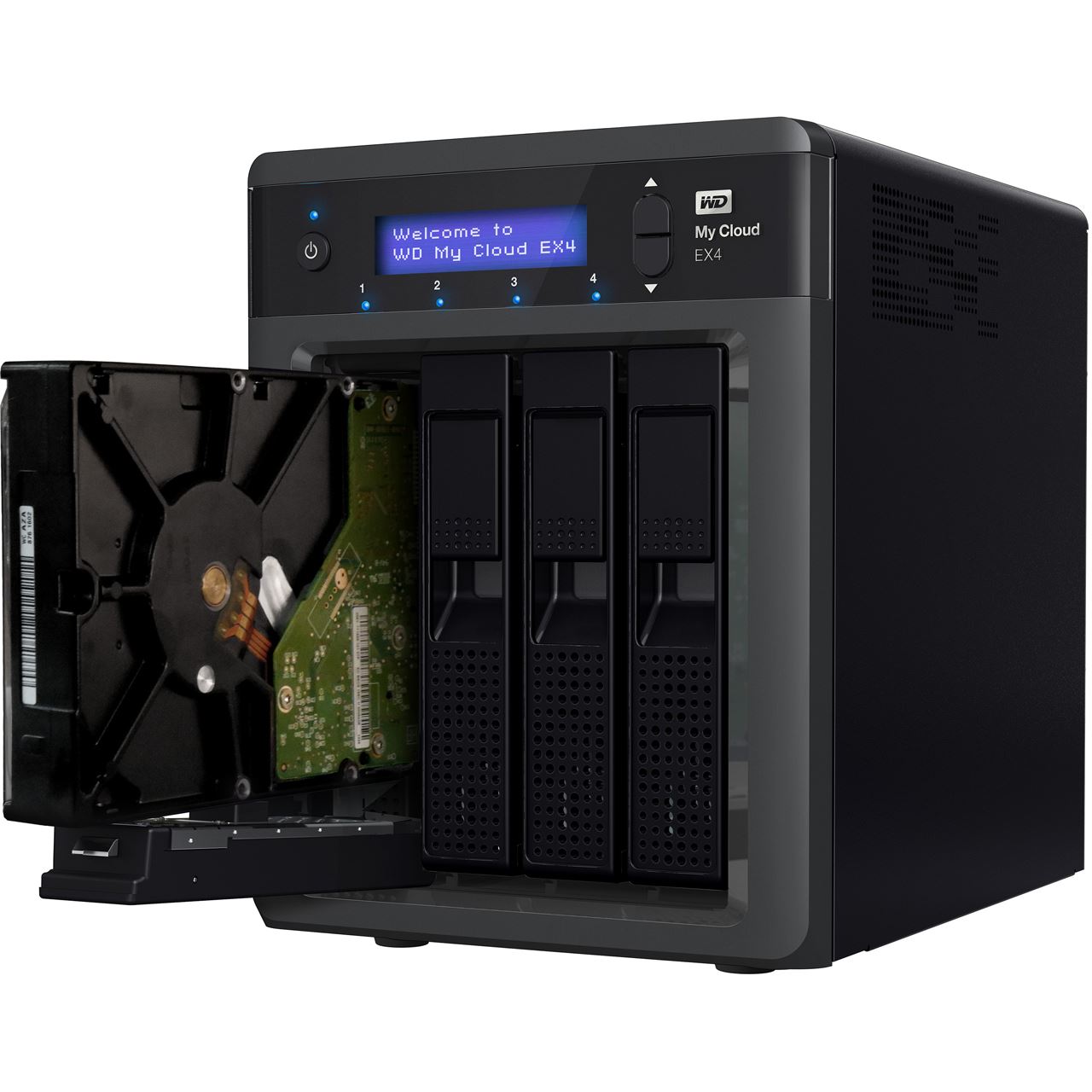 WD My Cloud EX4 16 TB (4x 4000GB) - mit Festplatte | Mindfactory.de