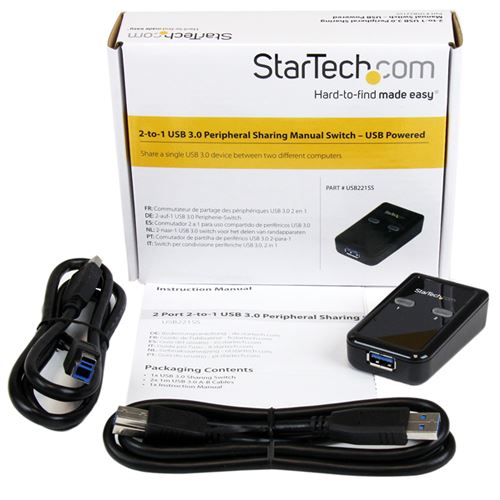 StarTech 2 PORT USB 3.0 SUPERSPEED - KVM Geräte | Mindfactory.de