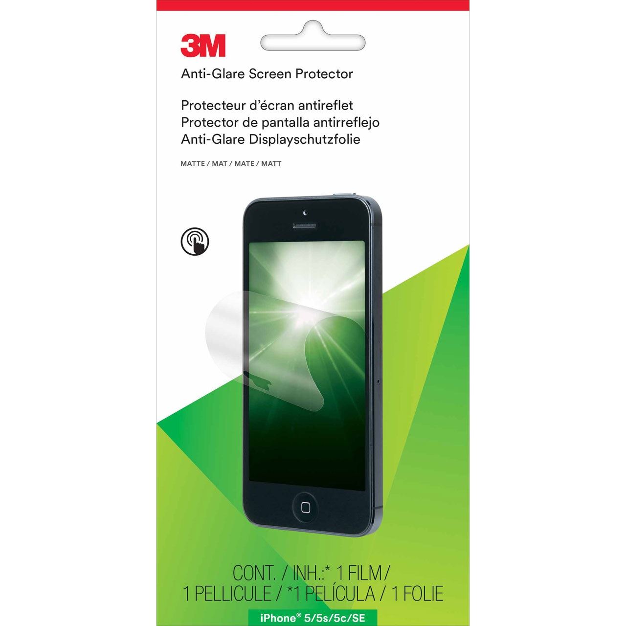 3M Screen Protector anti glare Apple 5/5s/5c - | Mindfactory.de