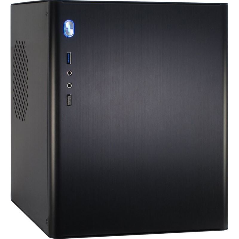 Inter-Tech ITX E-D5 Mini-ITX ohne Netzteil schwarz - ITX Gehäuse ...