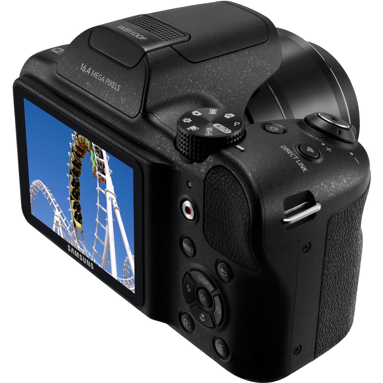 Samsung BW Digital-Fotokamera 16MP,sw WB1100F black - Digital Kameras ...