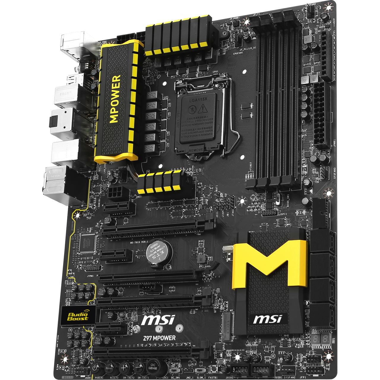 MSI Z97 MPOWER Intel Z97 So.1150 Dual Channel DDR3 ATX Retail ...