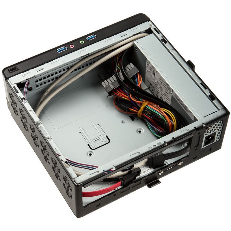 IN WIN BQ656 Slim Mini-ITX 120 Watt schwarz - ITX Gehäuse | Mindfactory.de