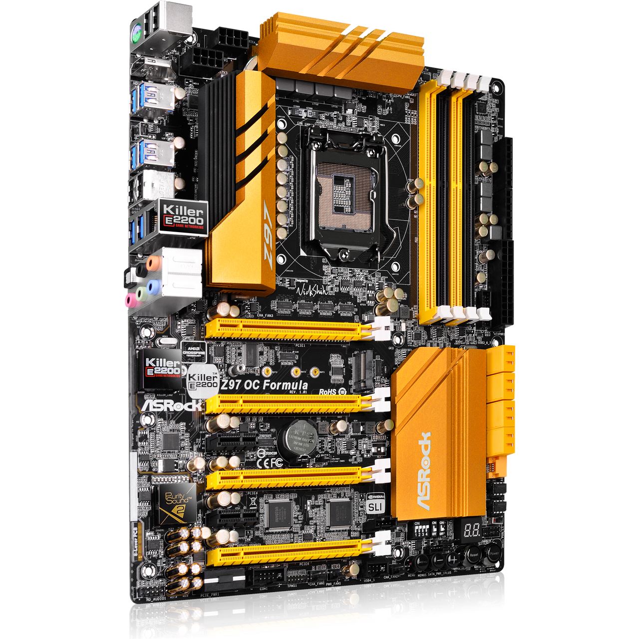 ASRock Z97 OC Formula Intel Z97 So.1150 Dual Channel DDR3 ATX Retail ...