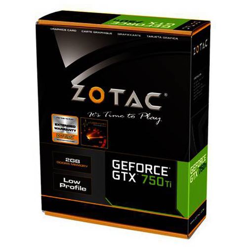 2GB ZOTAC GeForce GTX 750 Ti LP Aktiv PCIe 3.0 x16 (Retail) - | Mindfactory.de