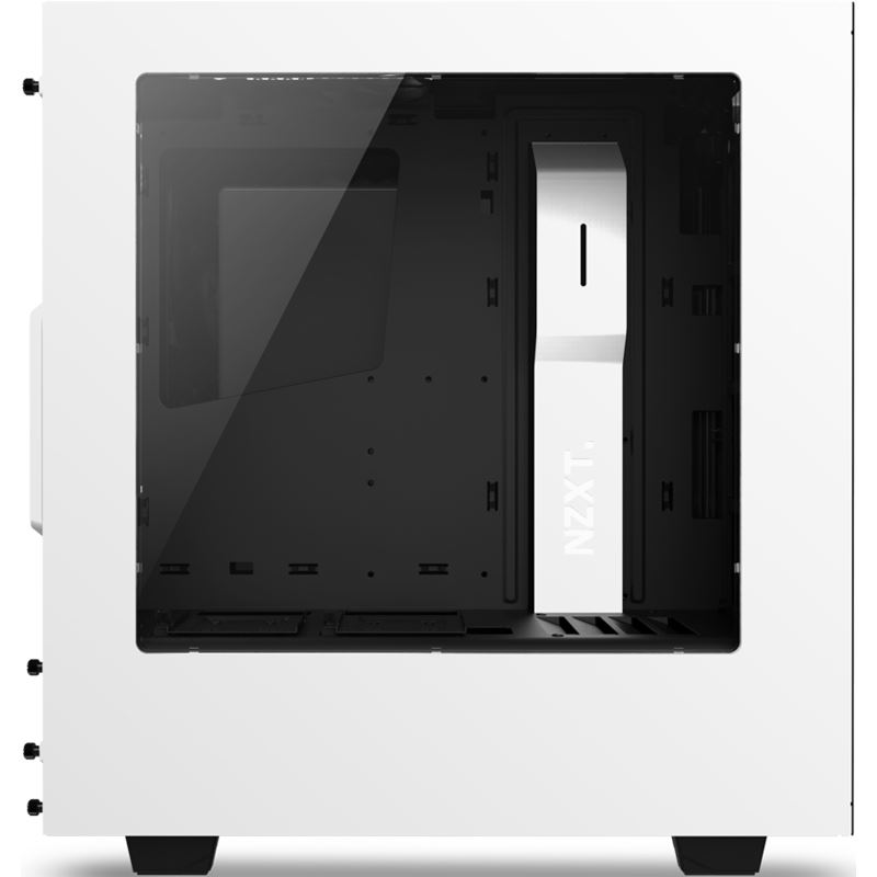 NZXT Source 340 mit Sichtfenster Midi Tower ohne Netzteil weiss - Midi ...