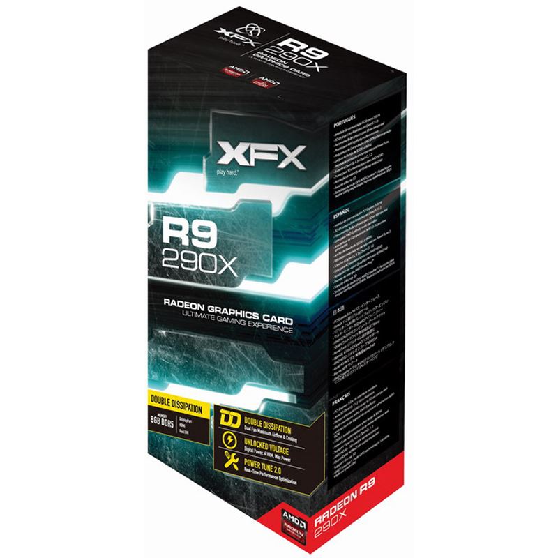 8GB XFX Radeon R9 290X Double Dissipation Edition Aktiv PCIe 3.0 x16 ...