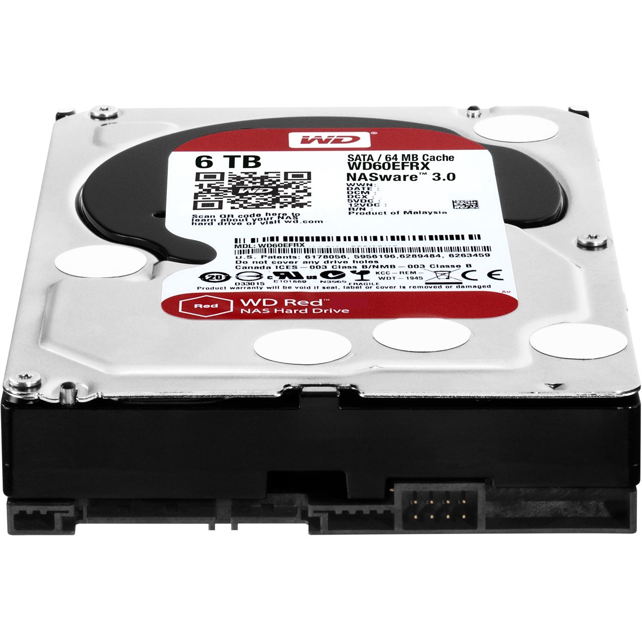 6000GB WD Red WD60EFRX 64MB 3.5" (8.9cm) SATA 6Gb/s - | Mindfactory.de