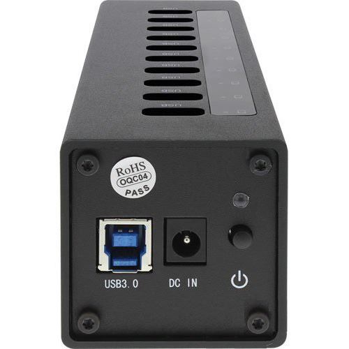 InLine USB 3.0 Aluminium Hub, 10-port, USB 3.0 (35395C) - USB Hubs ...