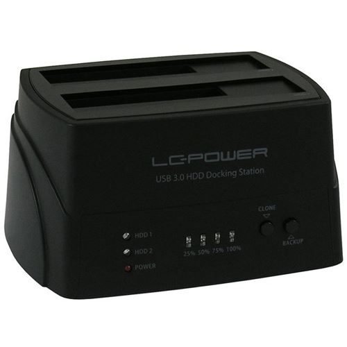 LC-Power LC-DOCK-U3 3.5" (8,89cm) SATA 6 GB/s / USB 3.0 schwarz ...