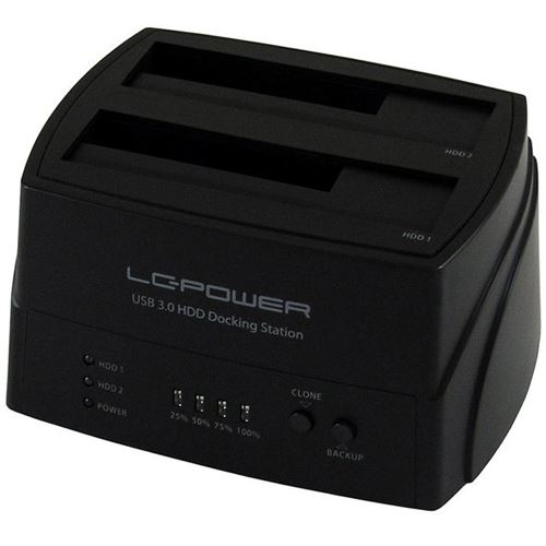LC-Power LC-DOCK-U3 3.5" (8,89cm) SATA 6 GB/s / USB 3.0 schwarz ...