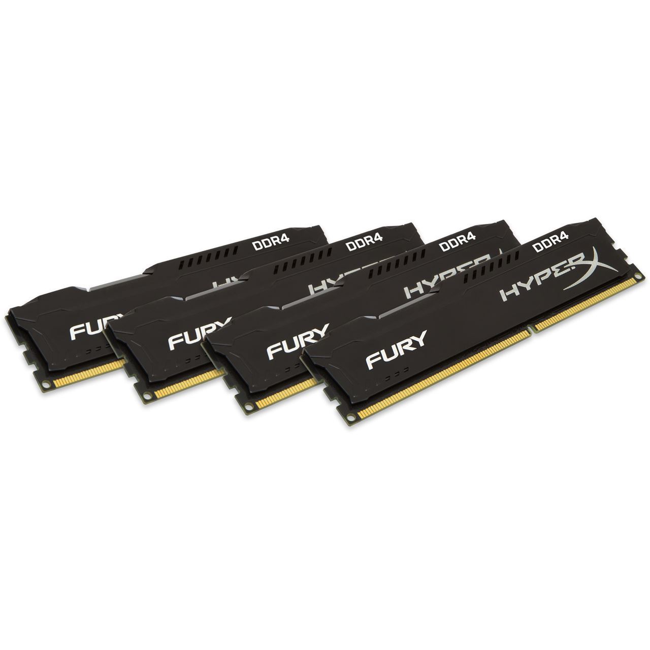 32GB Kingston FURY schwarz Dual Rank DDR4-2133 DIMM CL14 Quad Kit ...
